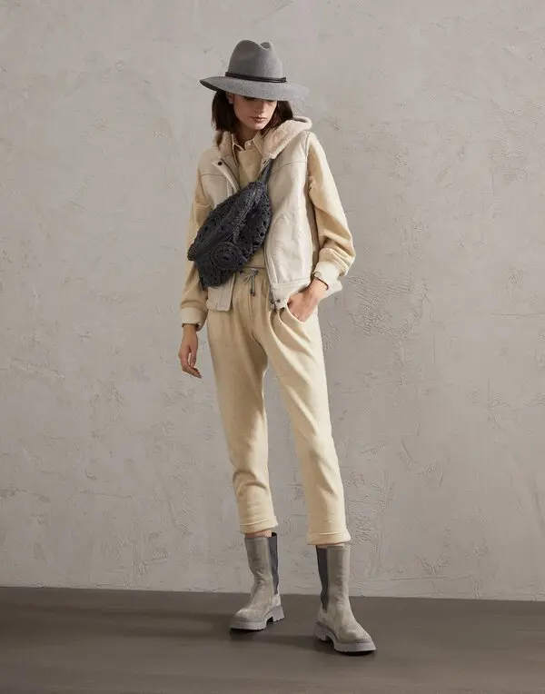 Brunello Cucinelli Cropped Virgin Wool-blend Trousers
