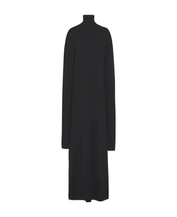 THE ROW High-necked Maxi Dress