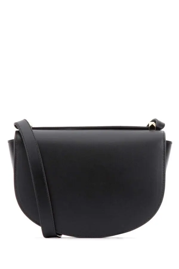 A.p.c. Genève Flap Shoulder Bag