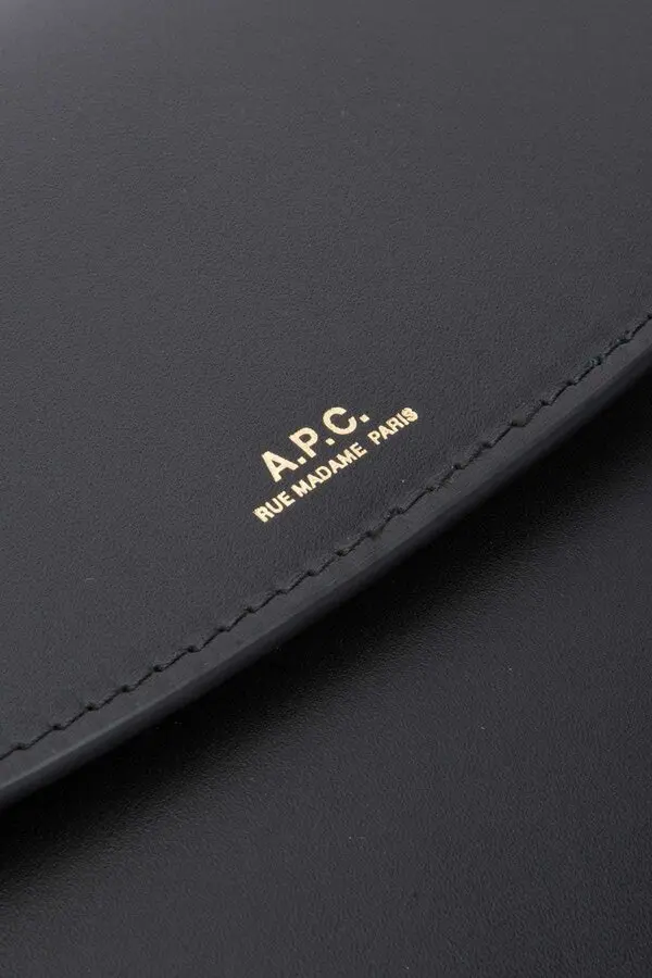 A.p.c. Genève Flap Shoulder Bag