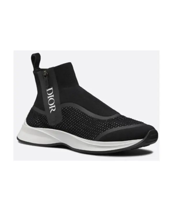 Dior Printed Logo High-top Casual Sneakers