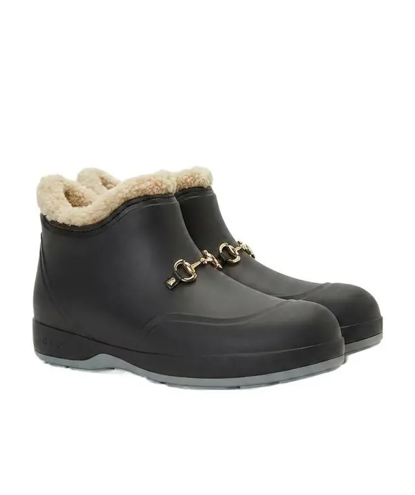 Gucci Horsebit Ankle Boots