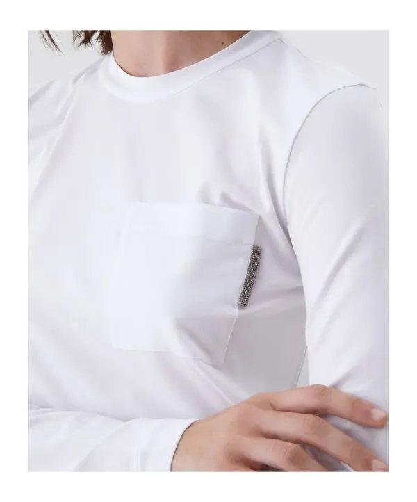 Brunello Cucinelli Long-sleeved Jersey T-shirt