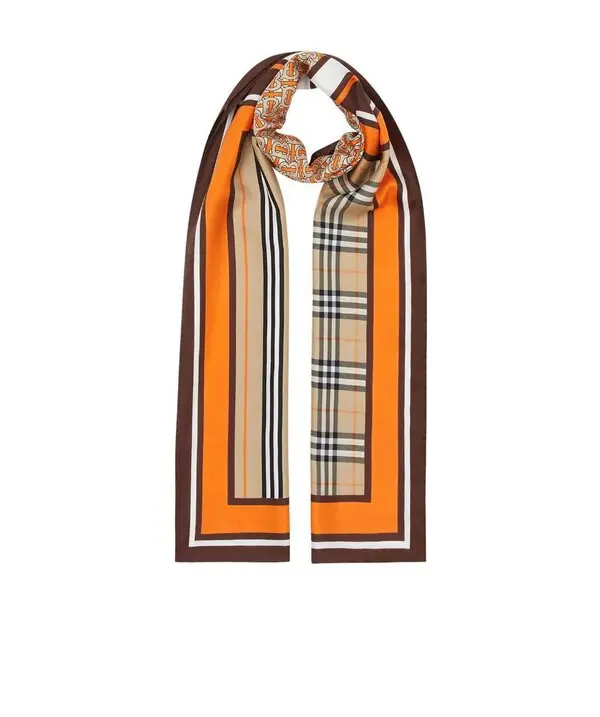 Burberry Mix Print Scarf
