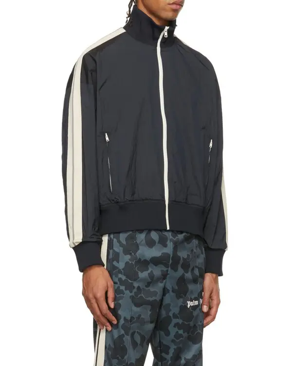 Palm Angels Logo Printed Track Jacket