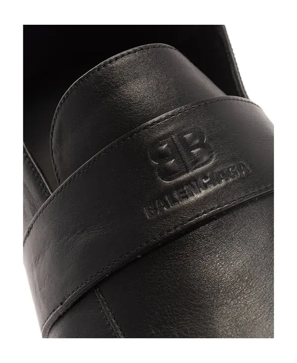 Balenciaga Logo Embossed Loafer