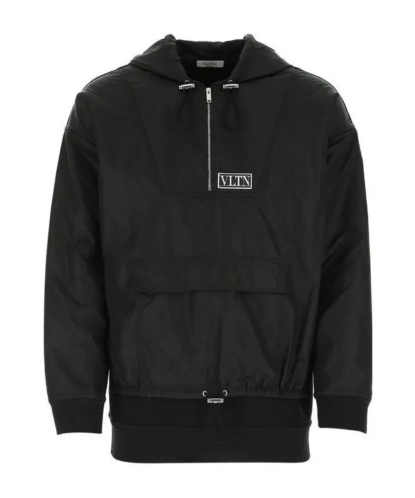 Valentino Garavani Vltn Patch Zipped Hoodie