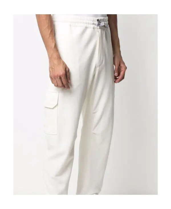 Brunello Cucinelli Drawstring Cargo Cotton Joggers