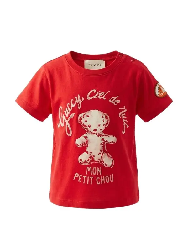 Gucci Teddy Bear Print T-shirt