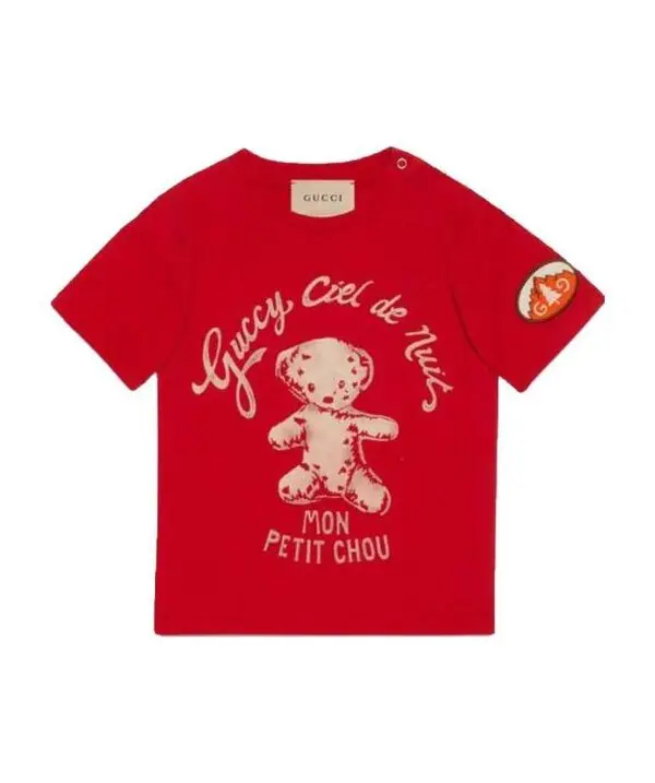 Gucci Teddy Bear Print T-shirt
