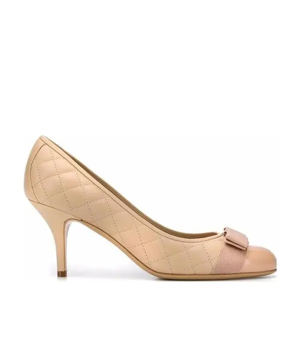 FERRAGAMO Quilted High Heels