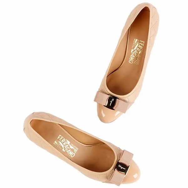 FERRAGAMO Quilted High Heels