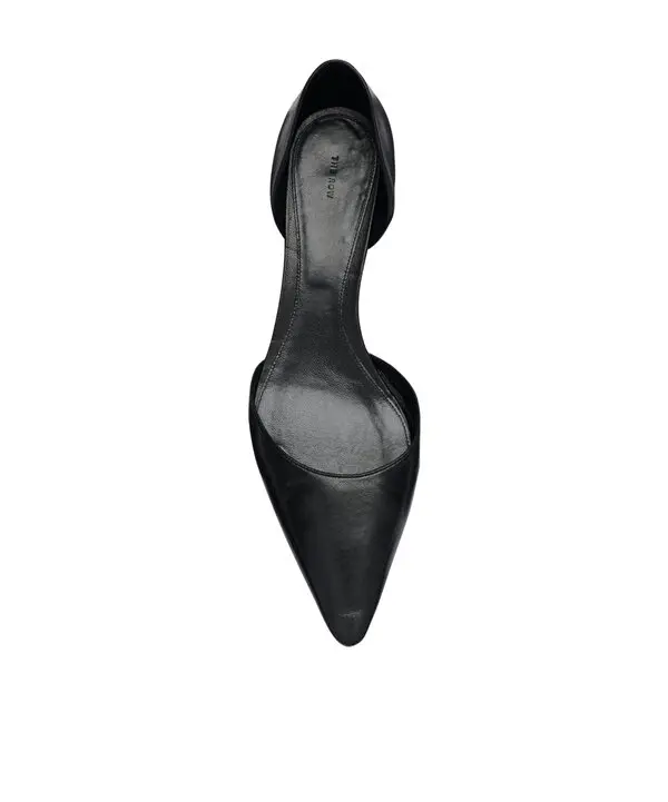 THE ROW Liisa Kitten Heel Pumps - Black