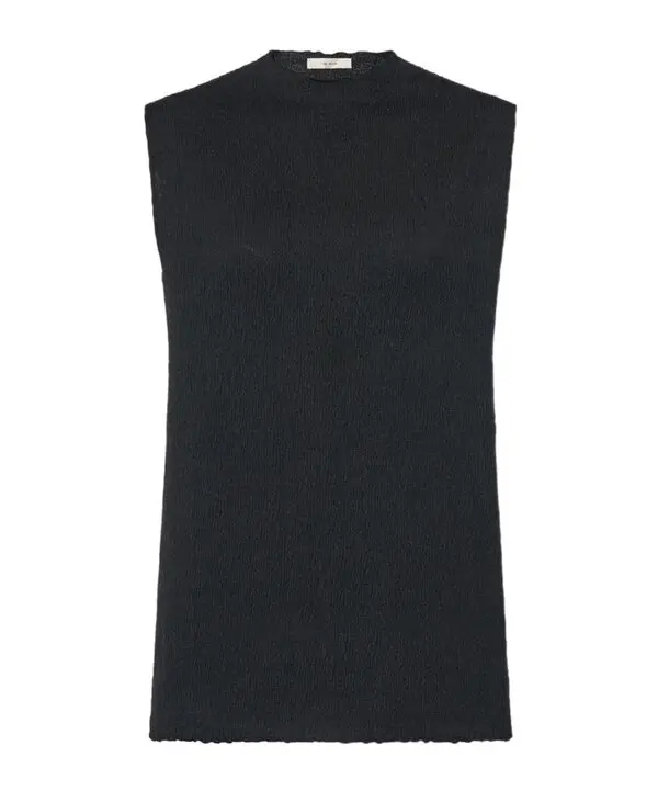 THE ROW Oakson Top With Ruffle Detail