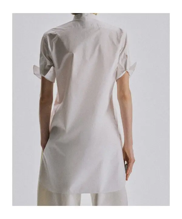 THE ROW Elaris Pleated Shirt