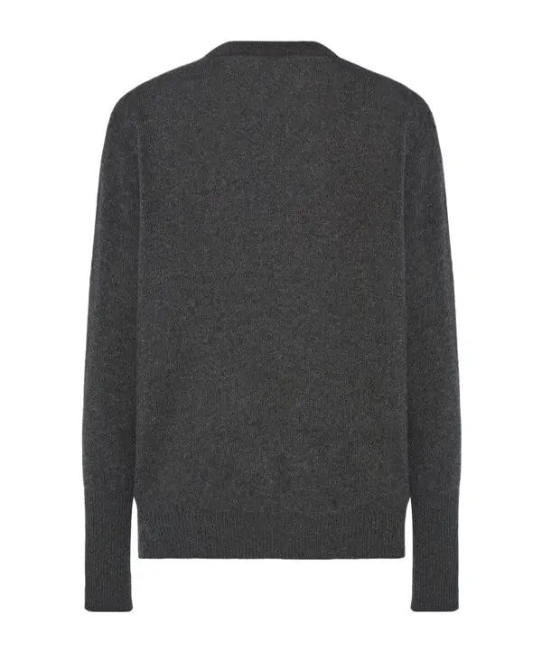 THE ROW Odelle Crewneck Sweater - Black