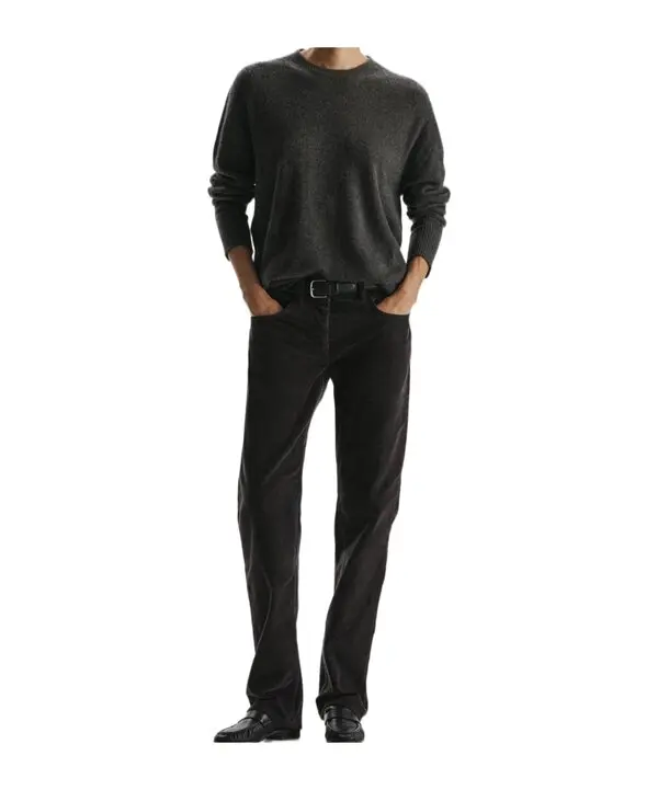 THE ROW Odelle Crewneck Sweater - Black