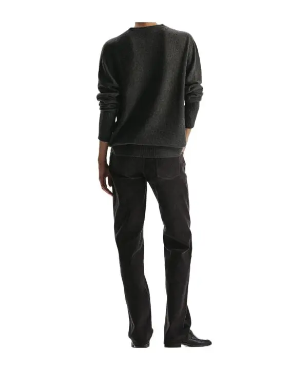 THE ROW Odelle Crewneck Sweater - Black
