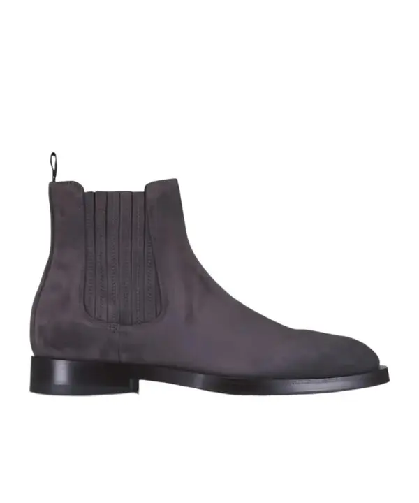 Brunello Cucinelli Suede Elastic-panel Boots