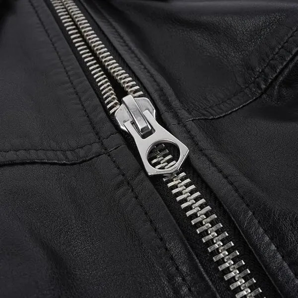 LEMAIRE Zip-up Leather Jacket