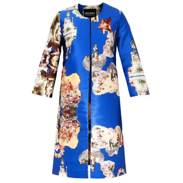 MAXJENNY Sicily Royal Tailored Coat - Blue