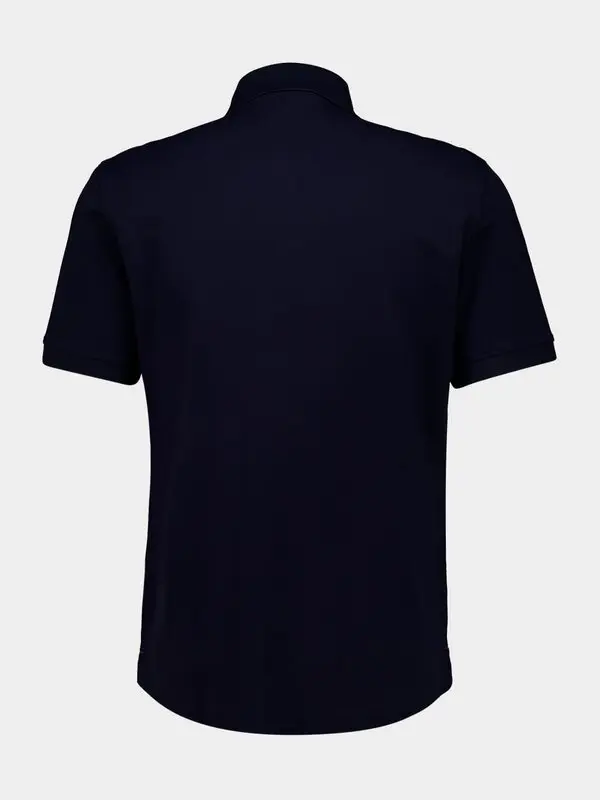 Orlebar Brown Night Iris Bruno Pique Polo