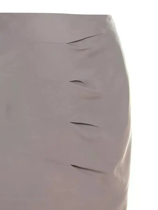 Escada Pleated Silk Skirt