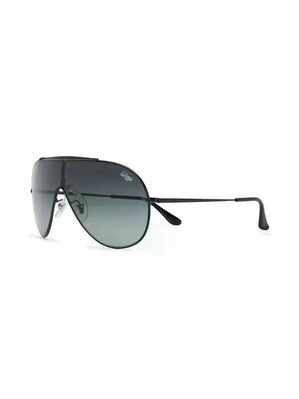 Ray-ban Rb3597 Aviator Sunglasses - Black