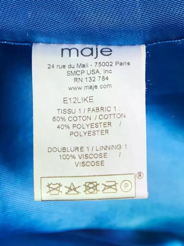 Maje Single-breasted Coat