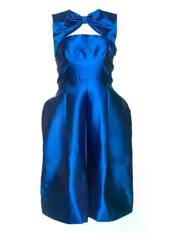 Dsquared2 Bow Cut-out Mini Dress