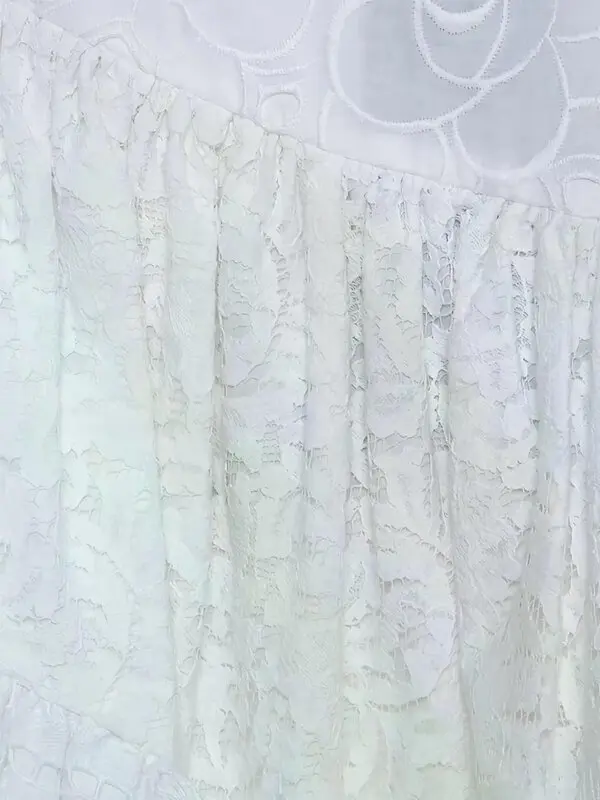 N°21 Lace A-line Midi Skirt