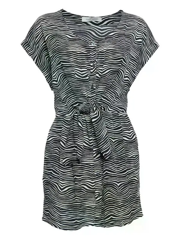 Pierre Balmain Silk Mini Dress