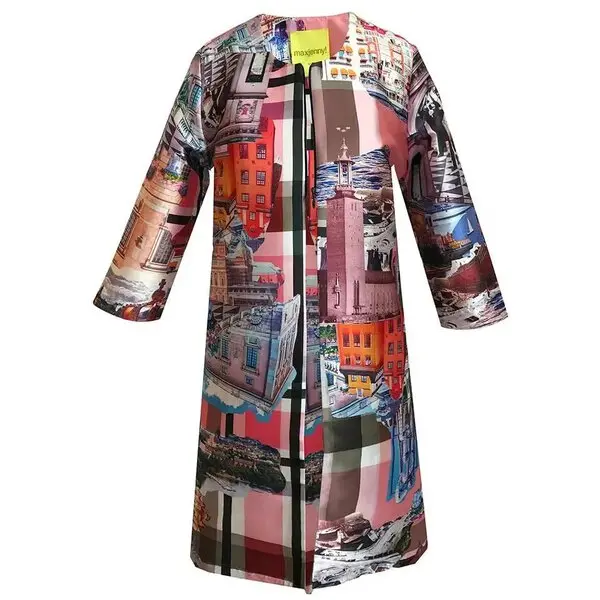 MAXJENNY Tailored Statement Coat