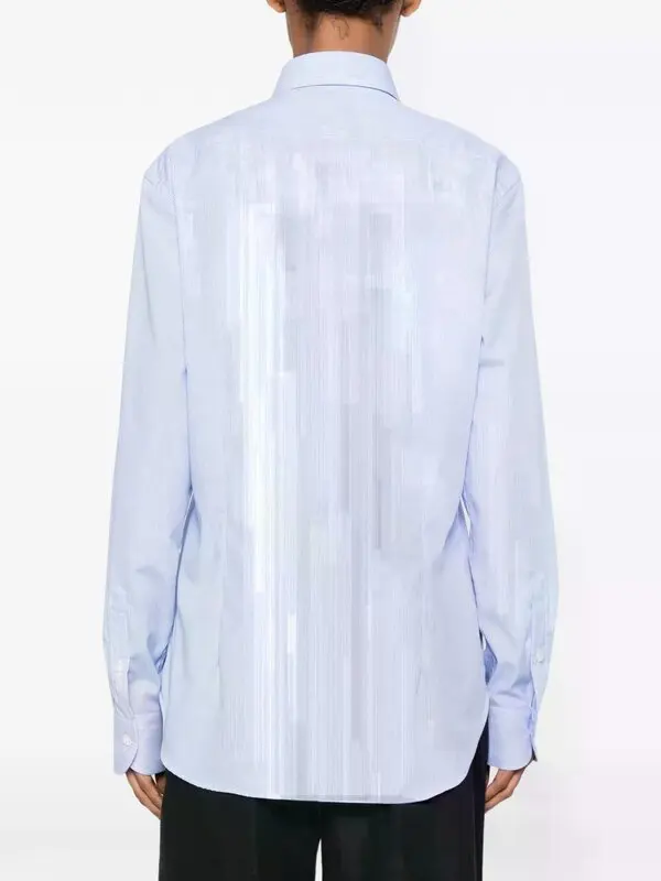 VELA SHOP Vertical Stripe Shirt