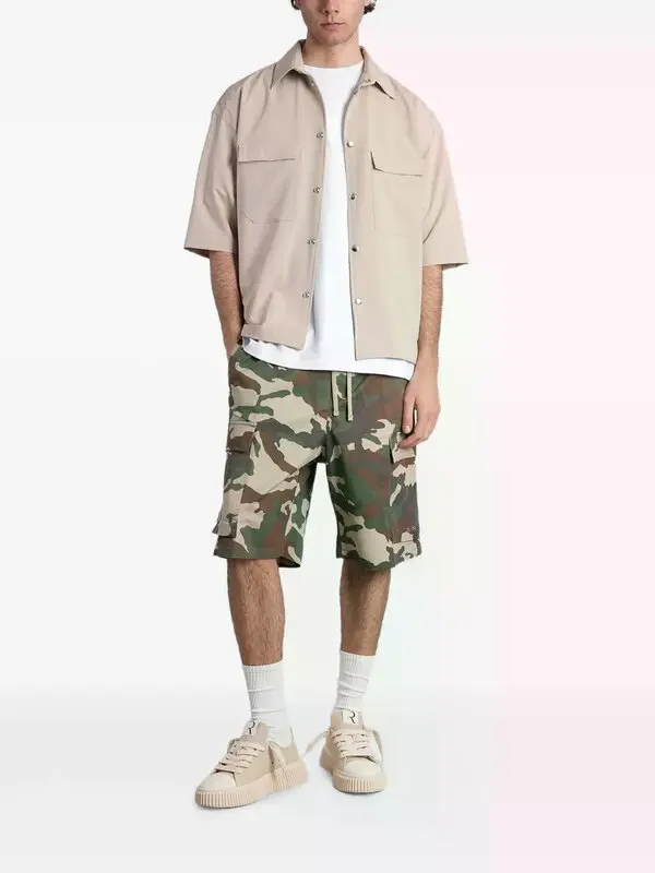 STATE OF ORDER Short-sleeved Flap-pocket Shirt