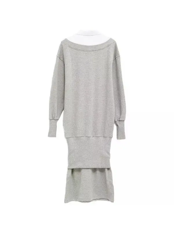 Paloma Wool Belda Layered Design Long Sleeve Dress