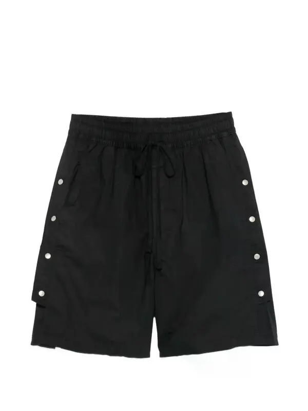 THOM KROM Press-stud Drawstring Shorts