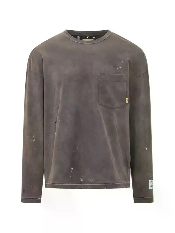 GALLERY DEPT. Distressed Paint-splatter T-shirt
