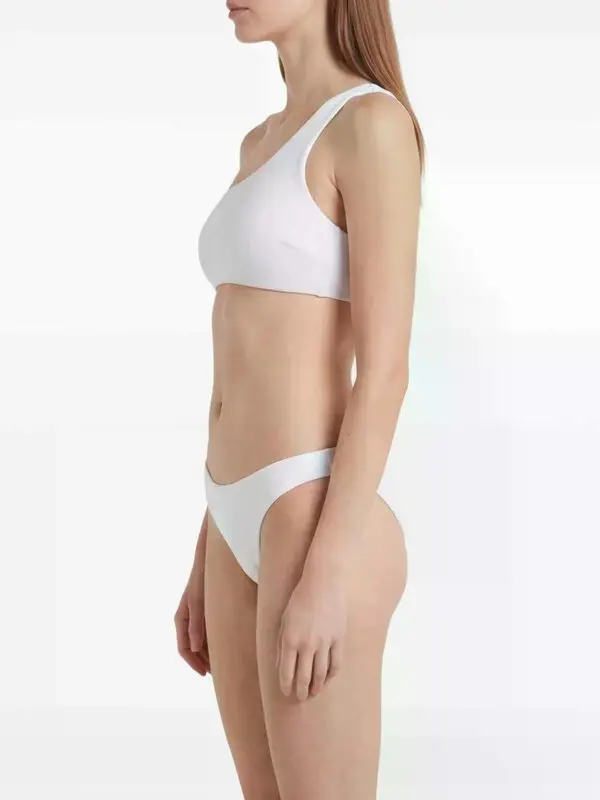 Federica Tosi One-shoulder Bikini Set - White