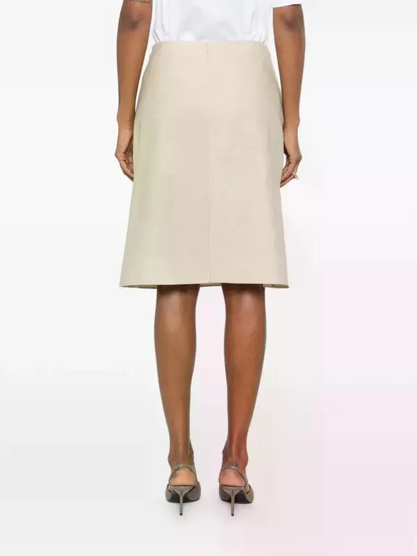 Calvin Klein Side-slit Mini Skirt