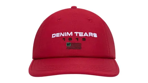 DENIM TEARS 1619 Cap - Red