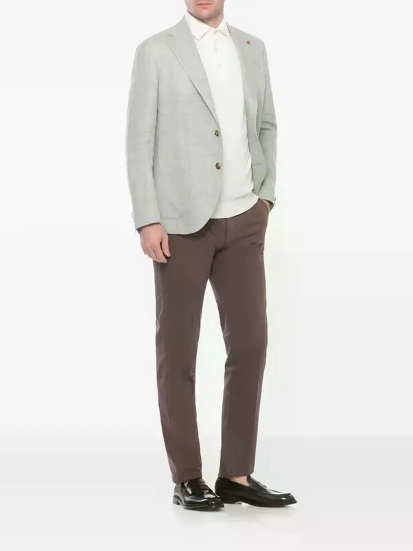 LATORRE Herringbone-pattern Notch-lapel Jacket
