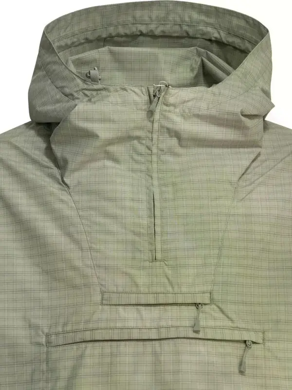 DAIWA PIER39 Check-pattern Drawstring Hood Jacket