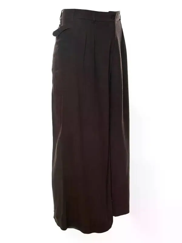 Kenzo Pleated Cropped Trousers