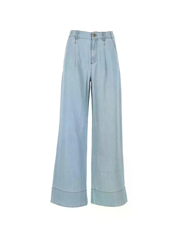 PENNYBLACK Pleated Wide-leg Jeans