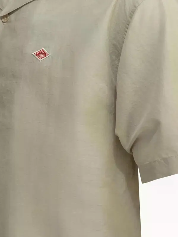 DANTON Logo-patch Short-sleeve Shirt
