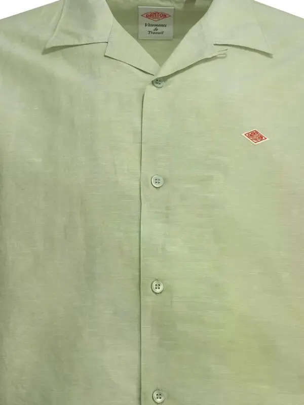 DANTON Logo-patch Short-sleeve Shirt