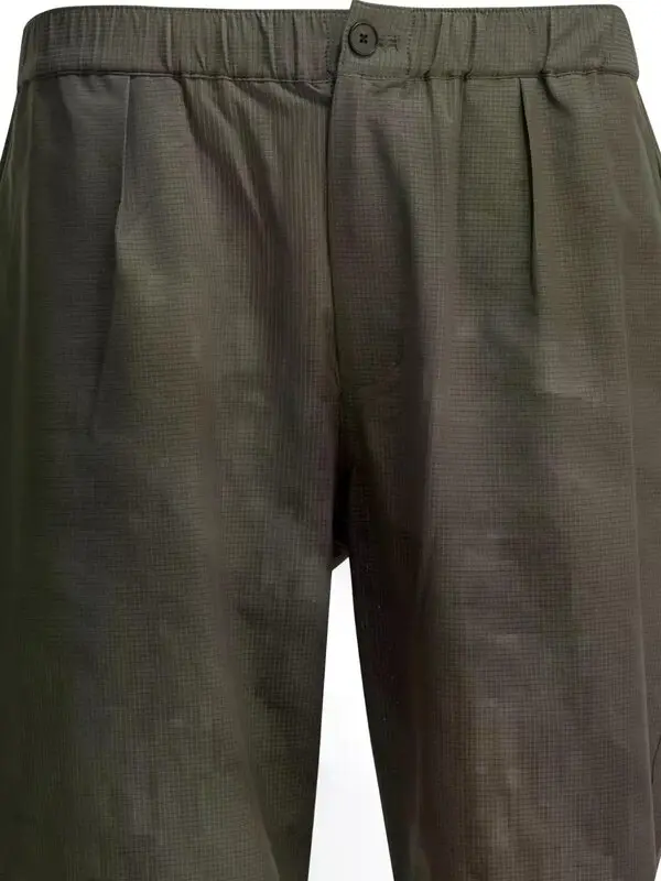 DANTON Pleated Ripstop Trousers
