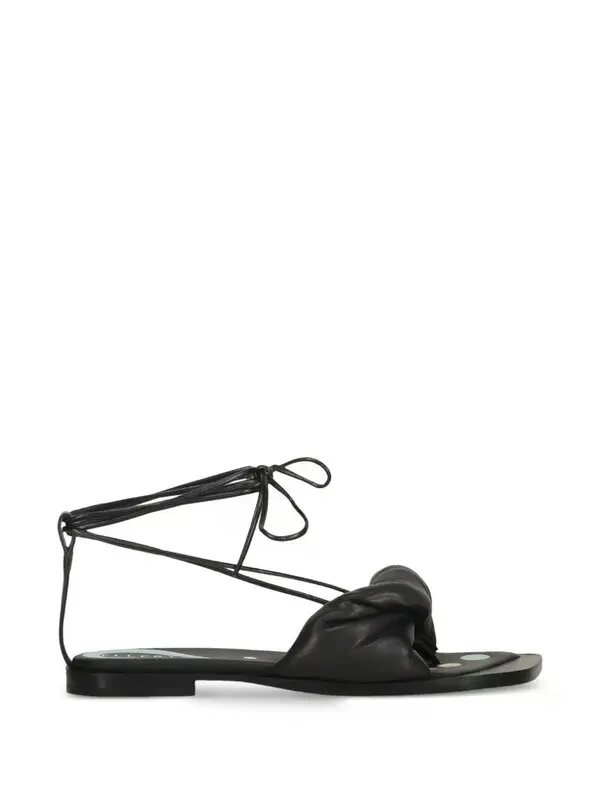 ELLERY Lace-up Knotted Sandals