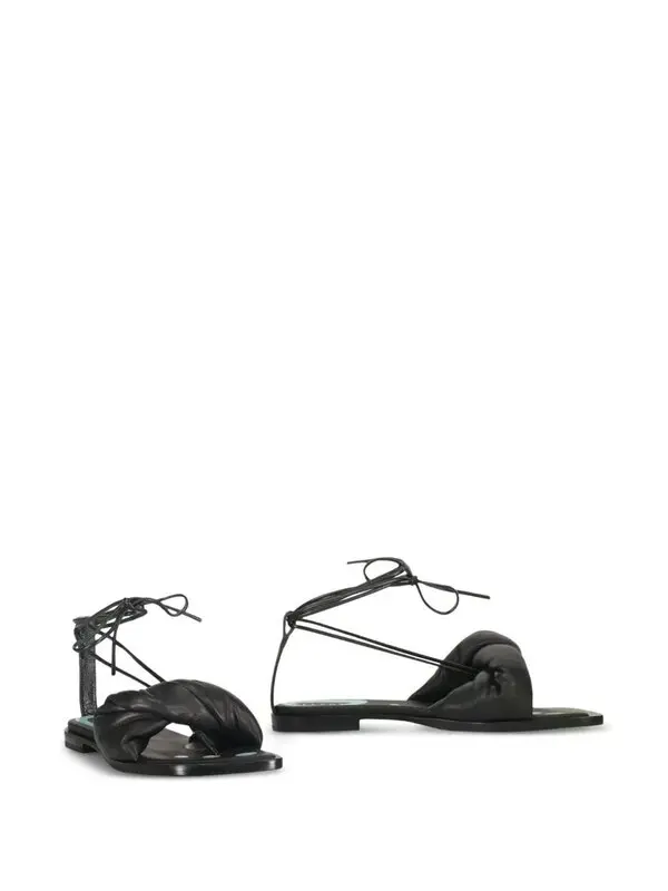 ELLERY Lace-up Knotted Sandals